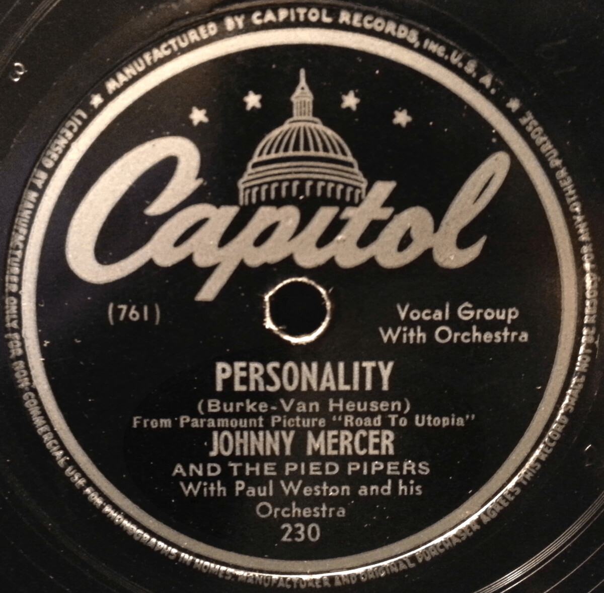 Best Johnny Mercer songs of all time - Rate Your Music