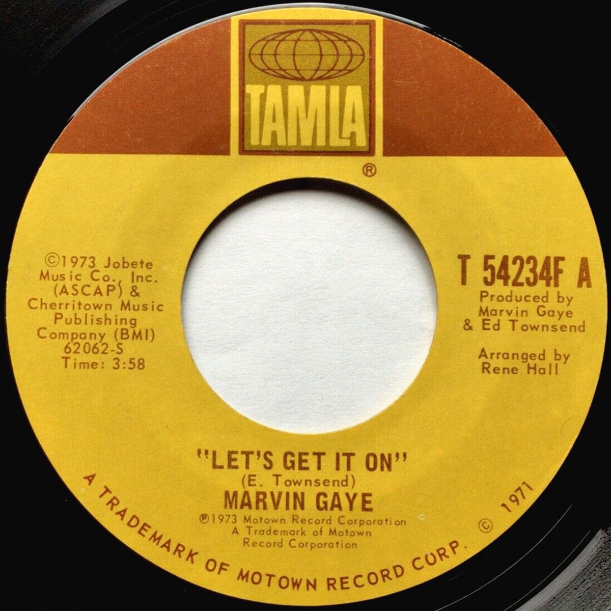 Let's Get It On / I Wish It Would Rain by Marvin Gaye (Single, Smooth Soul): Reviews, Ratings ...