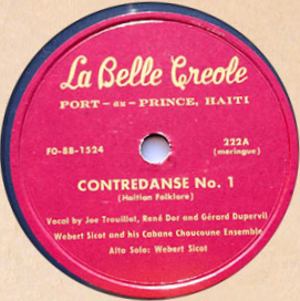 Contredanse No. 1 / Che Che by Webert Sicot and His Cabane Choucoune ...
