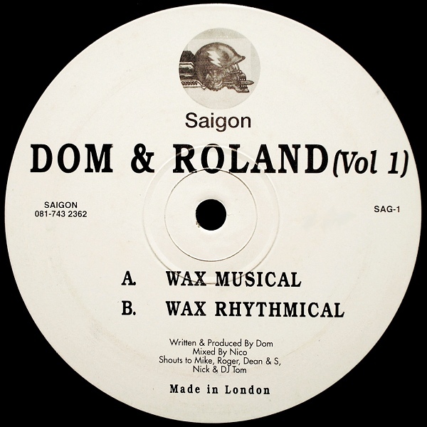 Dom & Roland - Volume 1 by Dom & Roland (EP, Drum and Bass): Reviews ...
