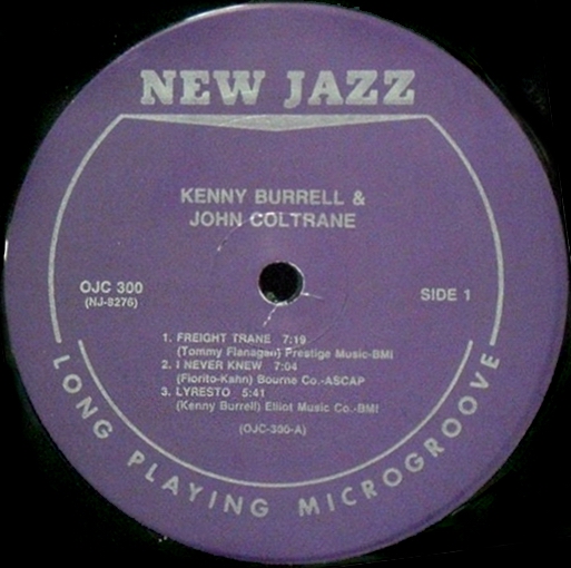 Kenny Burrell & John Coltrane by Kenny Burrell & John Coltrane (Album ...