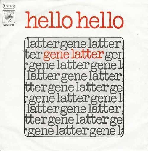 Hello Hello / Mississippi Lady by Gene Latter (Single): Reviews ...
