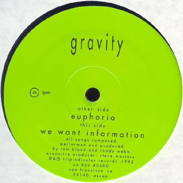 Euphoria / We Want Information by Gravity (Single): Reviews, Ratings ...