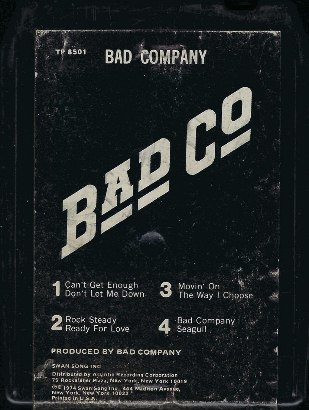 Bad Company by Bad Company (Album; Swan Song; TP 8501): Reviews ...
