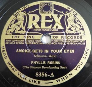 Music credits for Phyllis Robins : 15 performances listed under vocals ...