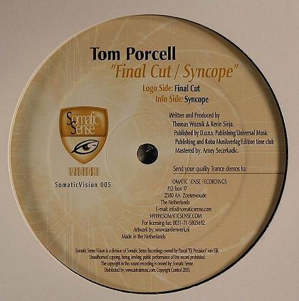 Final Cut / Syncope by Tom Porcell (Single): Reviews, Ratings, Credits ...