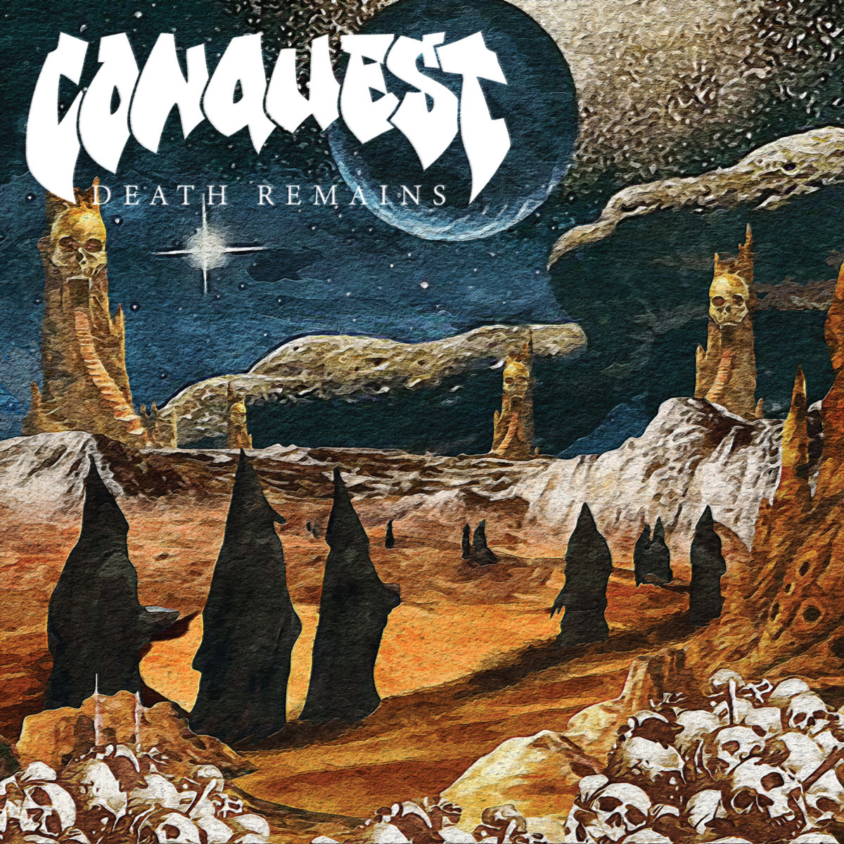 Death Remains by Conquest (Album): Reviews, Ratings, Credits, Song list ...