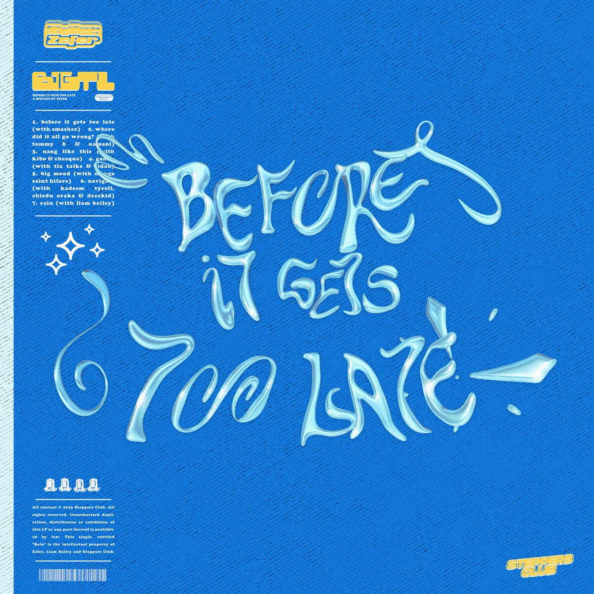 Before It Gets Too Late By Zefer Mixtape Reviews Ratings Credits