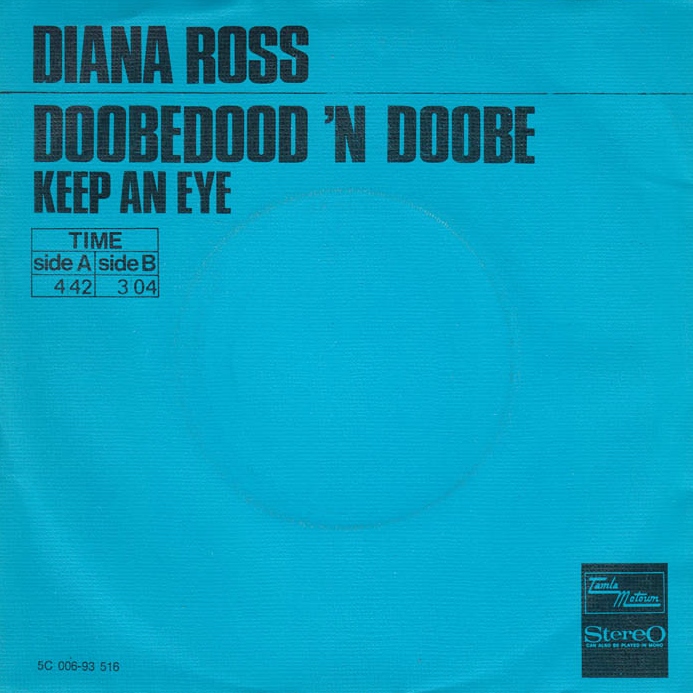 Doobedood 'n Doobe / Keep an Eye by Diana Ross (Single; Tamla Motown ...