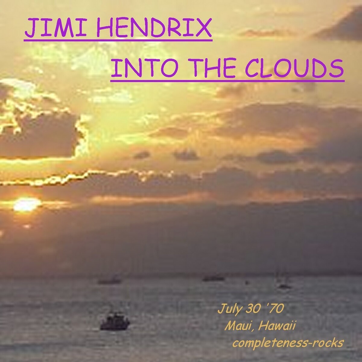 Into the Clouds (1970.07.30) by Jimi Hendrix (Album): Reviews, Ratings ...