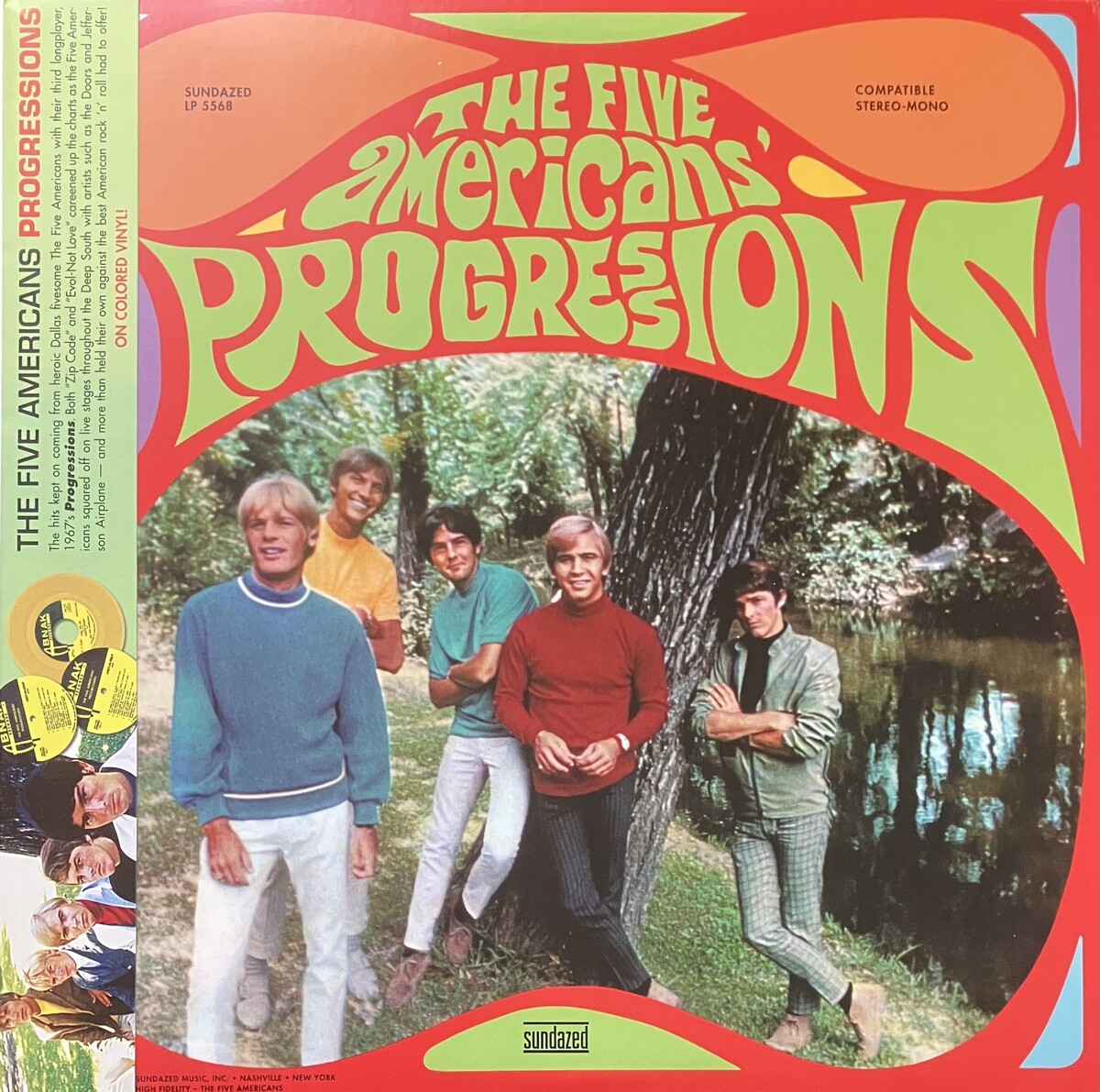 Progressions by The Five Americans (Album; Sundazed; LP 5568): Reviews ...