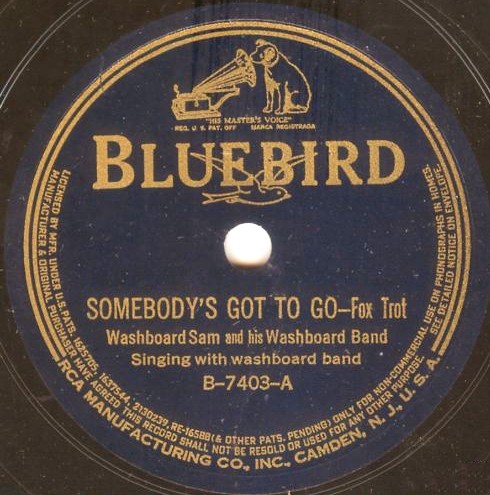 Somebody's Got to Go / Second Story Man by Washboard Sam (Single ...