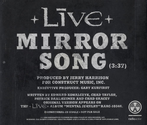 Mirror Song by Live (Single, Acoustic Rock): Reviews, Ratings, Credits ...