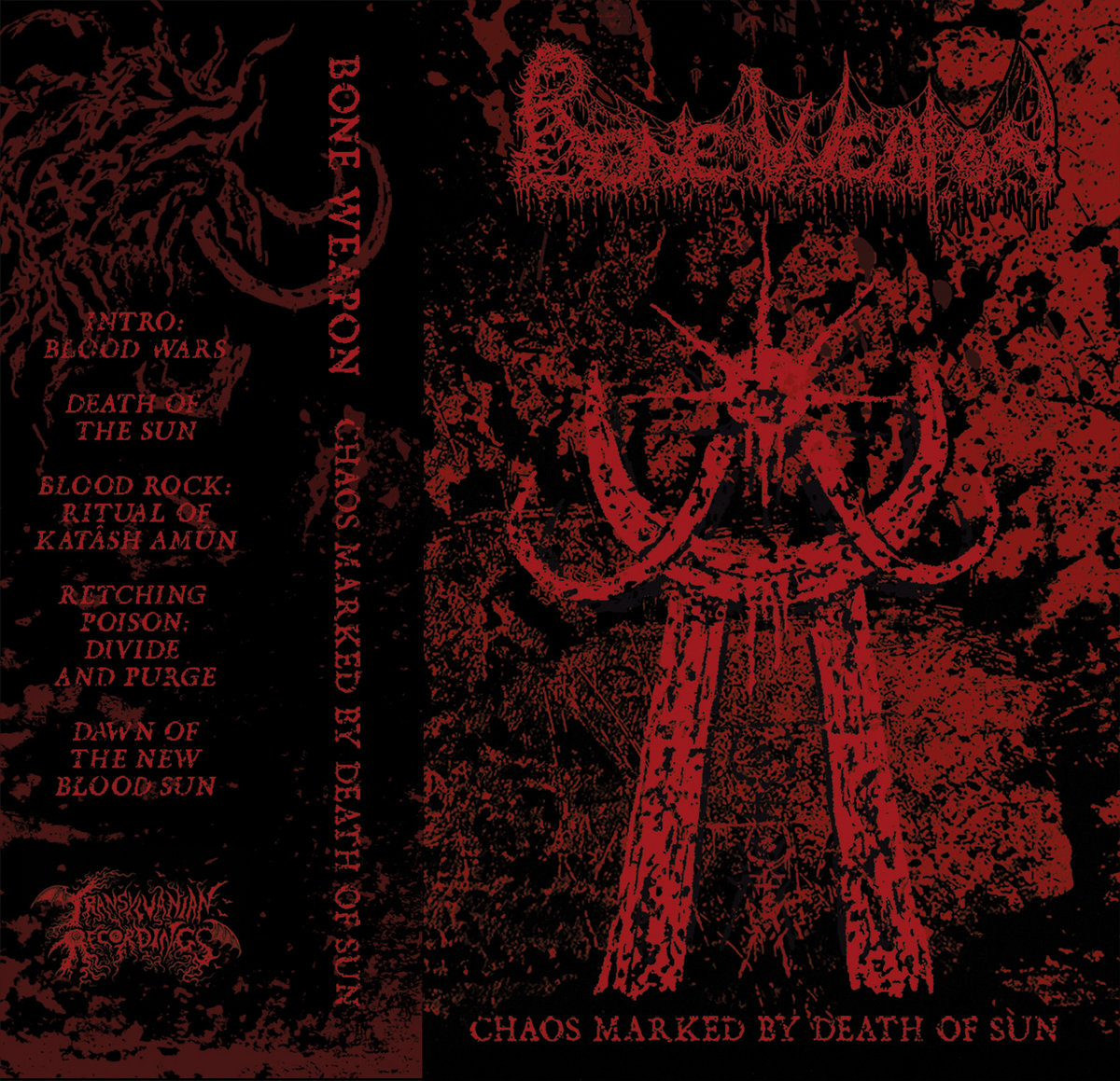 Chaos Marked by Death of Sun by Bone Weapon (Album; Transylvanian ...