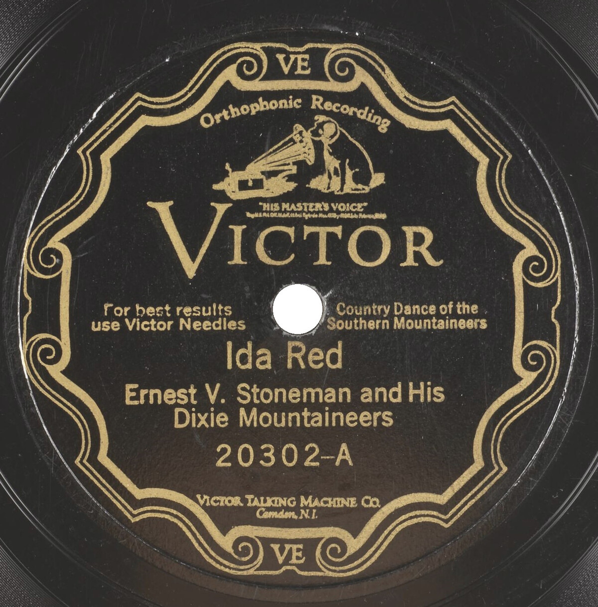 Ida Red / Old Joe Clark by Ernest V. Stoneman and His Dixie ...