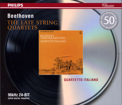 The Late String Quartets [Quartetto Italiano] by Quartetto Italiano (Album; Philips Classics ...