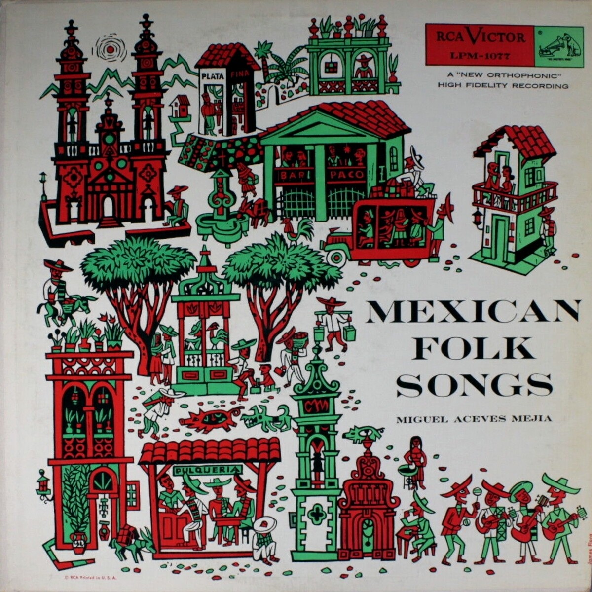 Mexican Folk Songs by Miguel Aceves Mejía (Album, Mariachi): Reviews ...