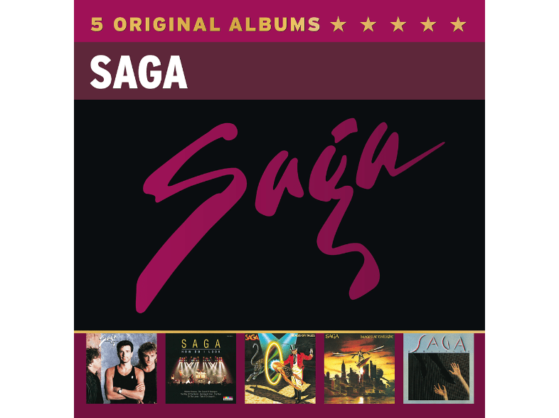 5 Original Albums by Saga (Compilation): Reviews, Ratings, Credits ...