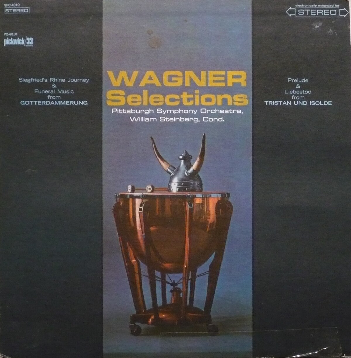 Wagner Selections by Pittsburgh Symphony Orchestra / William Steinberg ...