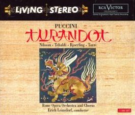 Turandot by Rome Opera House Orchestra and Chorus / Erich Leinsdorf ...