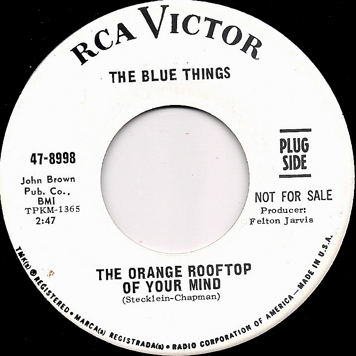 The Orange Rooftop of Your Mind / One Hour Cleaners by The Blue Things ...