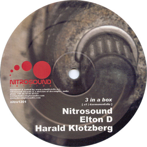3 in a Box by Harald Klotzberg / Nitrosound (EP, Techno): Reviews ...