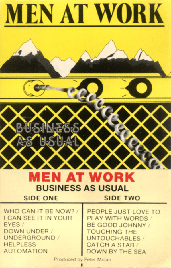Business as Usual by Men at Work (Album; Columbia; PCCT 90667): Reviews ...