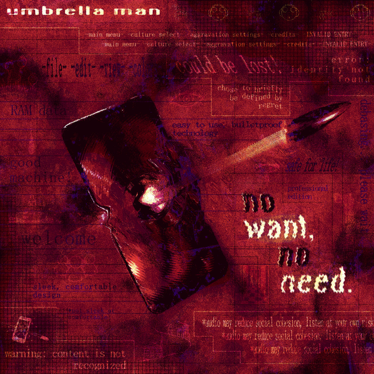 no want, no need. by umbrella man (Album): Reviews, Ratings, Credits ...
