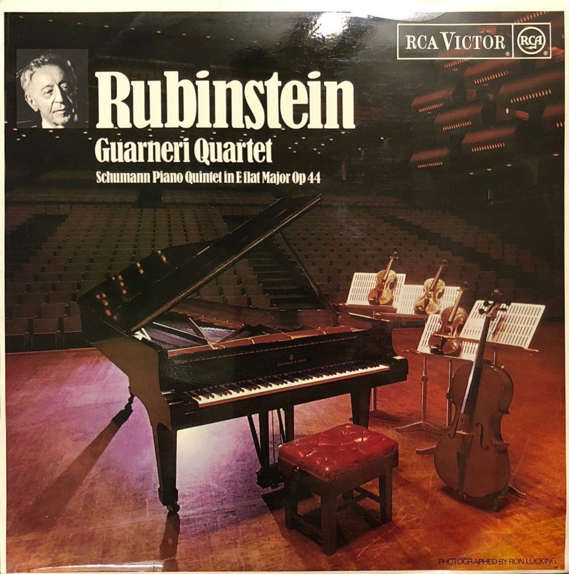 Schumann Piano Quintet in E flat Major Op 44 by Guarneri Quartet / Artur Rubinstein (Album ...