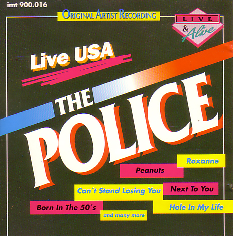 Live USA by The Police (Bootleg, New Wave): Reviews, Ratings, Credits ...