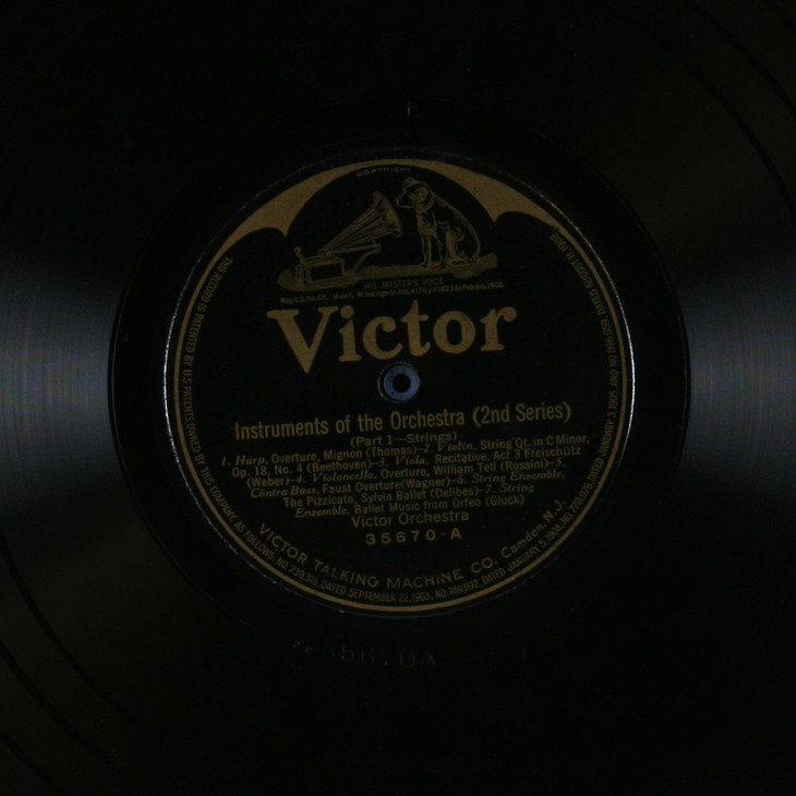 Instruments of the Orchestra (2nd Series) by Victor Orchestra (Single ...