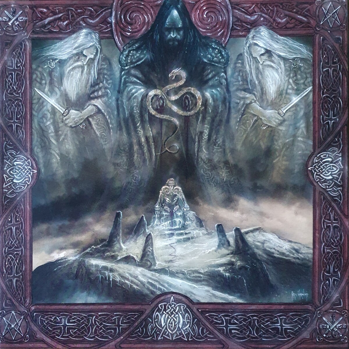 Tara [green marble vinyl] by Absu (Album; Osmose; OPLP098): Reviews ...