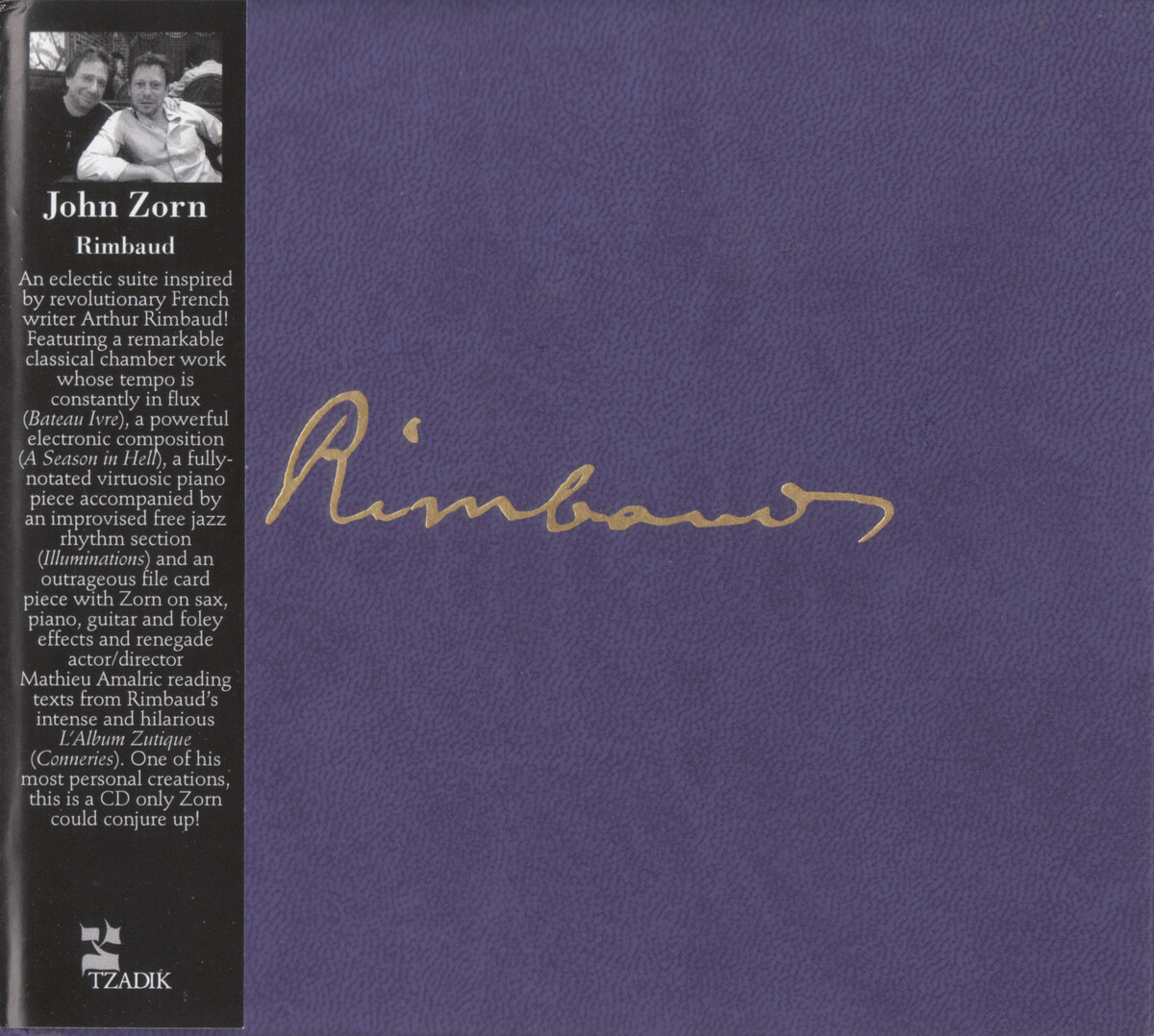 Rimbaud by Talea Ensemble / Brad Lubman / John Zorn (Album, Modern ...