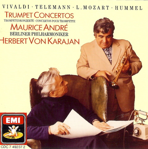 Trumpet Concertos by Berliner Philharmoniker / Herbert von Karajan ...