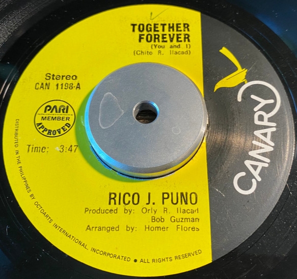 Together Forever by Rico J. Puno (Single): Reviews, Ratings, Credits, Song list - Rate Your Music