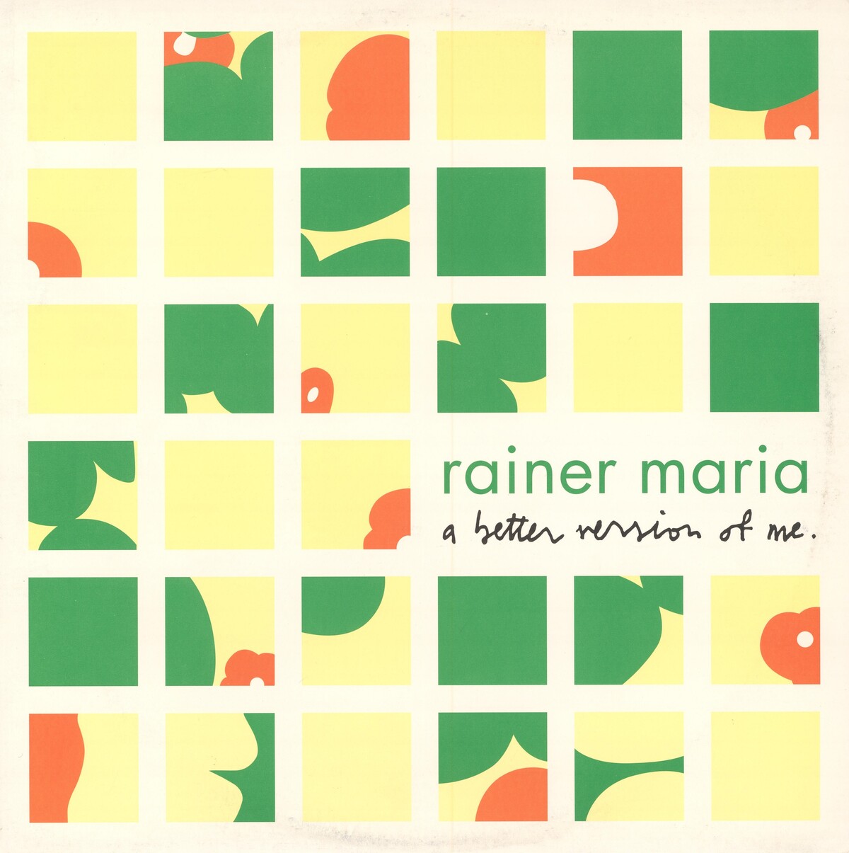 A Better Version of Me by Rainer Maria (Album; Polyvinyl; PRC-039 ...