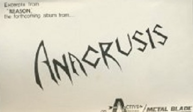 Excerpts from Reason by Anacrusis (Additional release, Thrash Metal ...