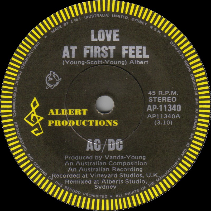Love at First Feel / Problem Child by AC/DC (Single, Hard Rock ...
