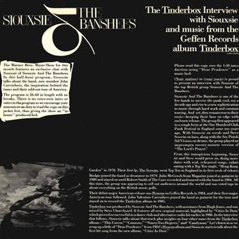 The Tinderbox Interview by Siouxsie & The Banshees (Album; Geffen; GHS ...