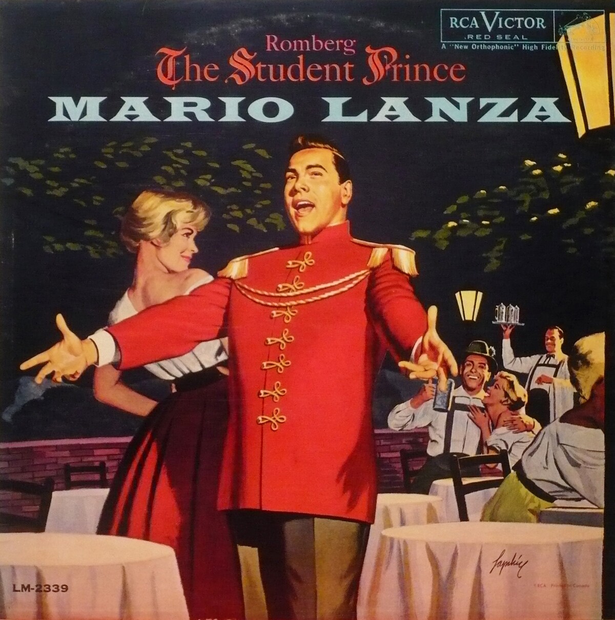 The Student Prince by Mario Lanza (Album; Red Seal; LM-2339): Reviews ...