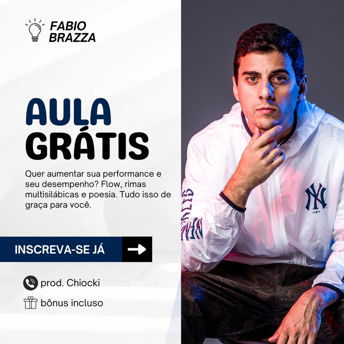 Aula grátis by Fabio Brazza & Chiocki (Single, Boom Bap): Reviews ...