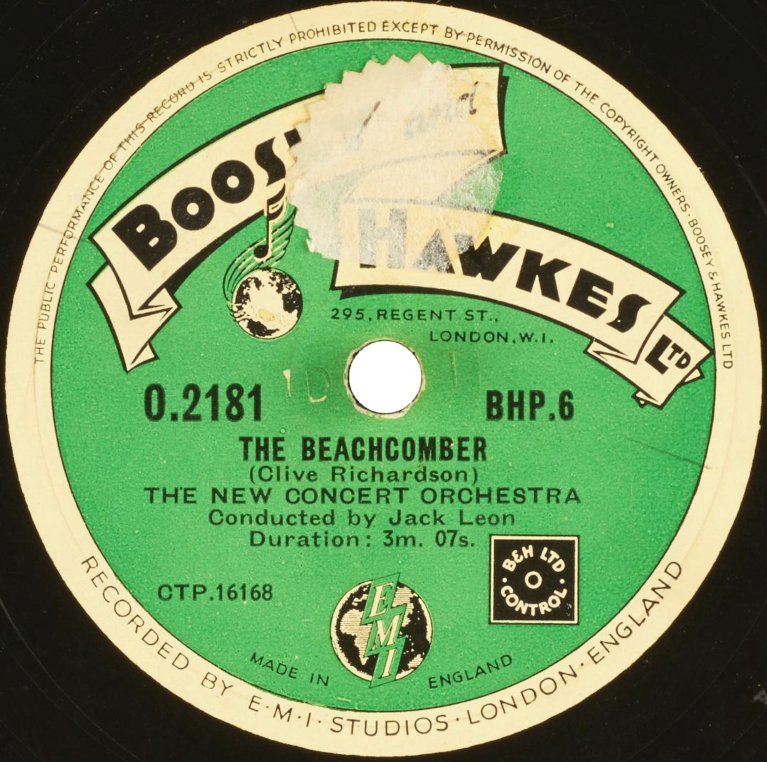 The Beachcomber / Paris Interlude by The New Concert Orchestra (Single): Reviews, Ratings ...