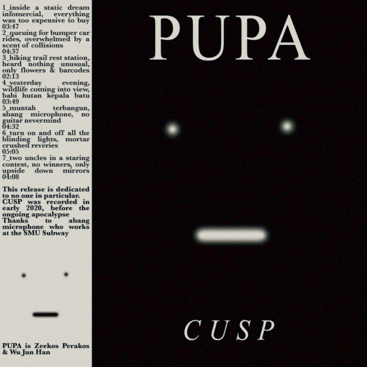 Cusp by Pupa (Album): Reviews, Ratings, Credits, Song list - Rate Your ...