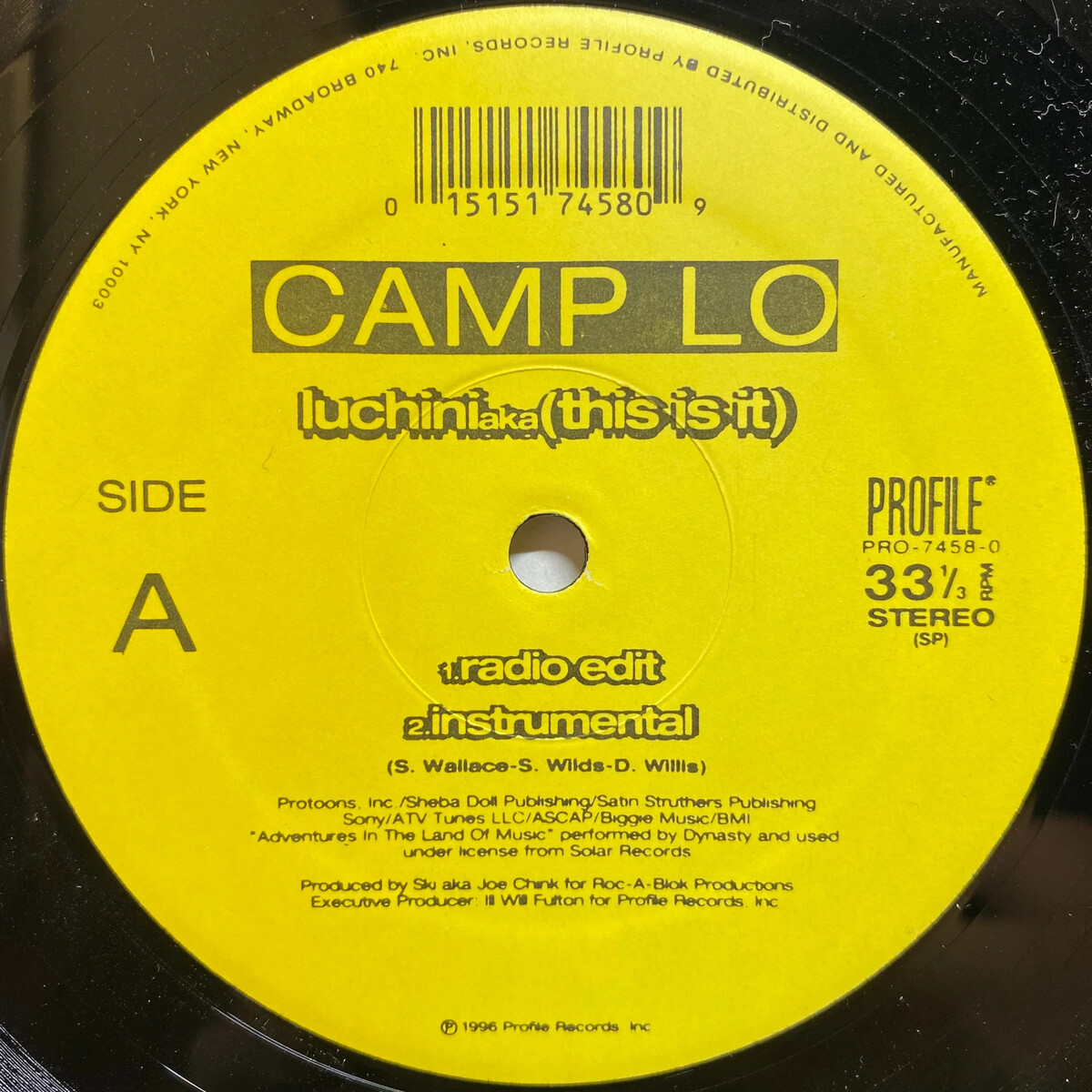 Luchini aka (This Is It) / Swing by Camp Lo (Single, Boom Bap): Reviews ...