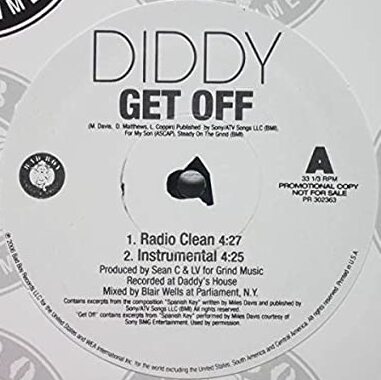 Get Off by Diddy (Single, Plunderphonics): Reviews, Ratings, Credits ...