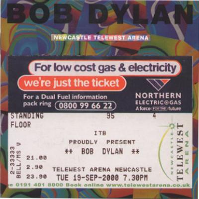 Newcastle Telewest Arena by Bob Dylan (Bootleg): Reviews, Ratings ...