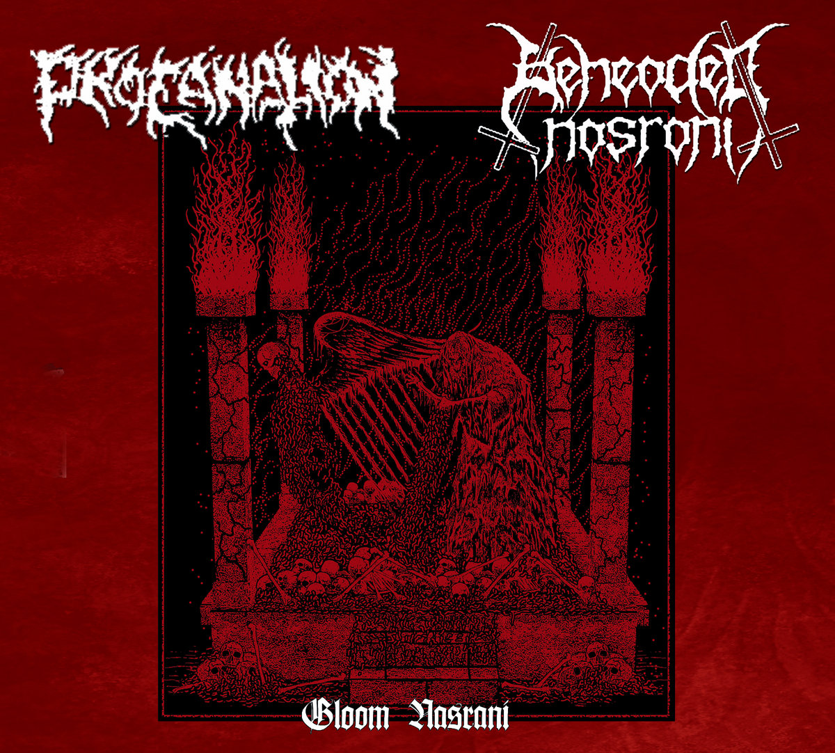 Gloom Nasrani by Profanation / Beheaded Nasrani (Compilation): Reviews ...