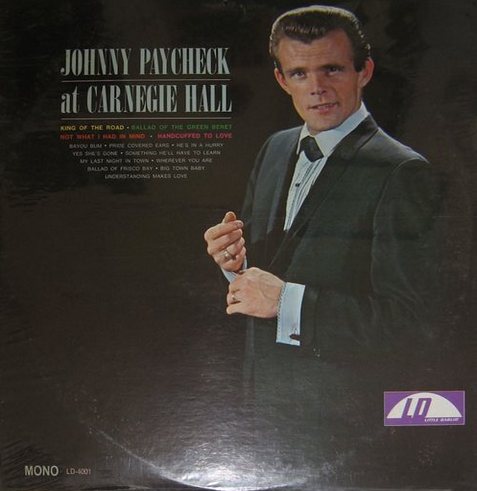 At Carnegie Hall by Johnny Paycheck (Album, Country): Reviews, Ratings ...