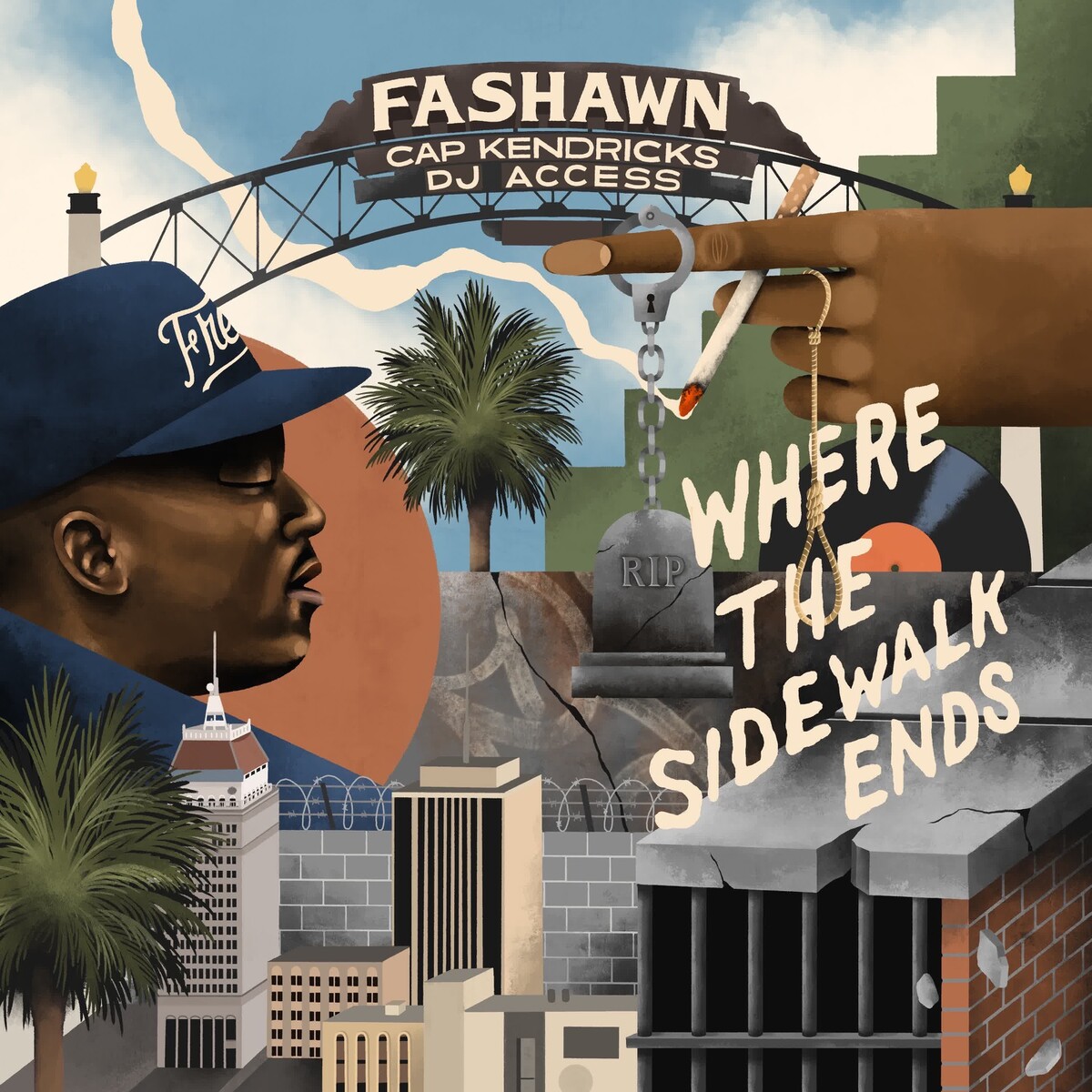 Where the Sidewalk Ends by Fashawn, Cap Kendricks & DJ Access (EP ...