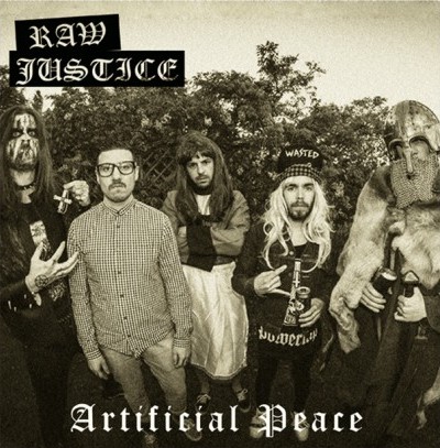 Artificial Peace [band pic cover] by Raw Justice (EP; Straight & Alert ...